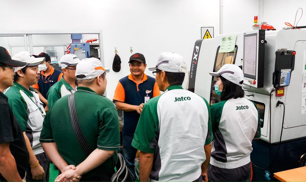 JATCO ที่เข้าเยี่ยมชม บริษัท แซน เอ็นจิเนียริ่ง แอนด์ ซัพพลาย จำกัด